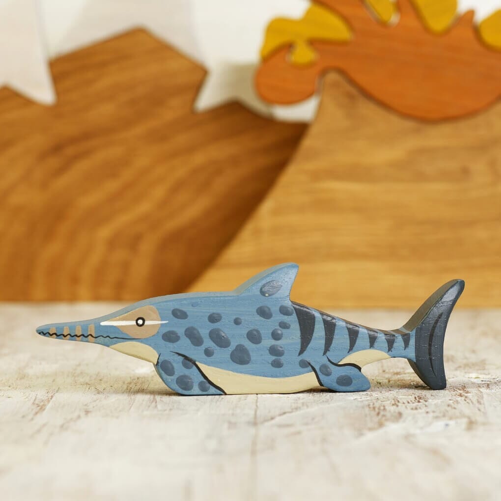 Buy Wooden ichthyosaurus toy Online at Wooden Caterpillar Toys